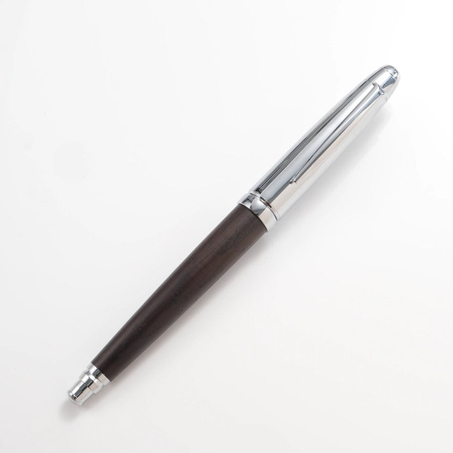 UNI Pure Malt Oak Wood 0.5mm Mechanical Pencil with Cap (Premium Editi ...