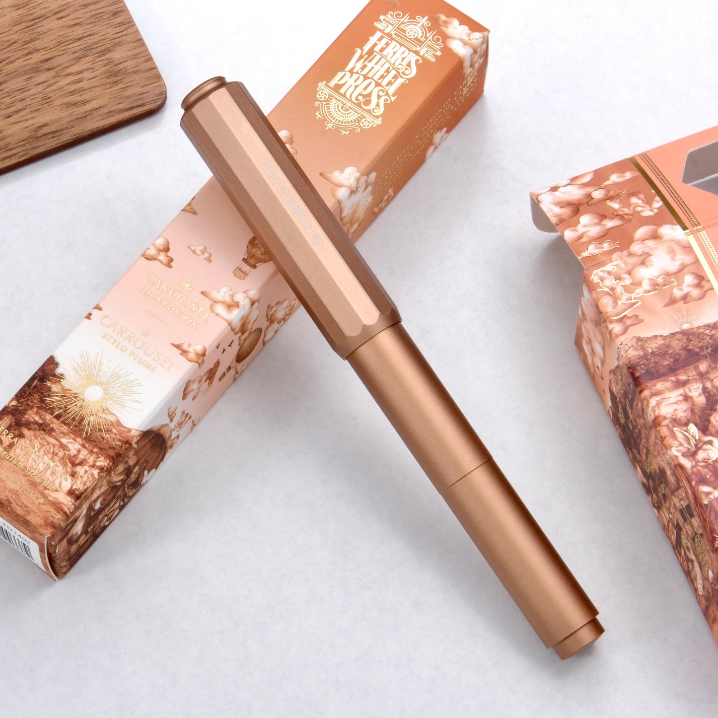 Ferris Wheel Press Aluminum Carousel Fountain Pen - Terracotta Canyon ...