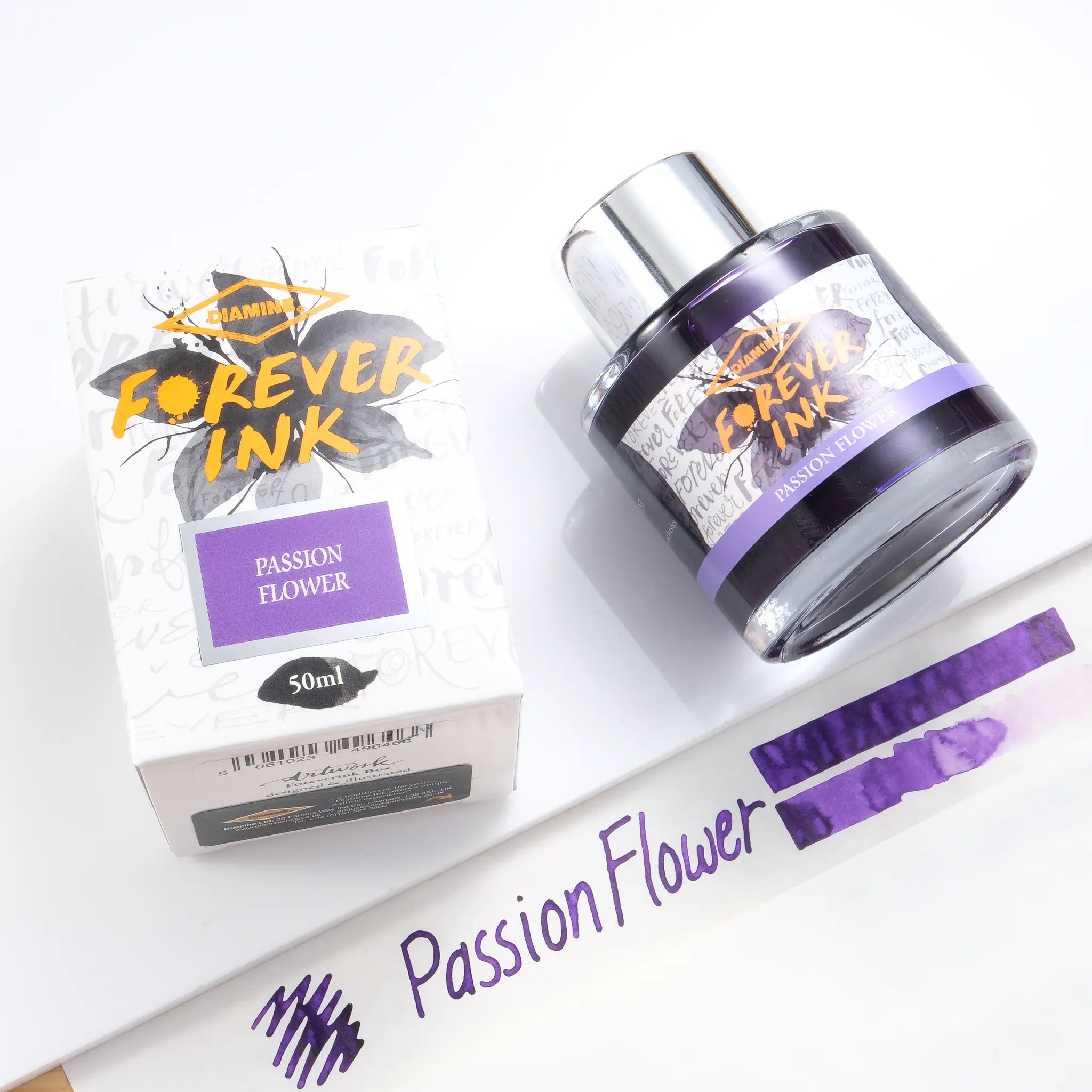 Diamine Forever Pigment Fountain Pen Ink - Passion Flower – Muze Pens