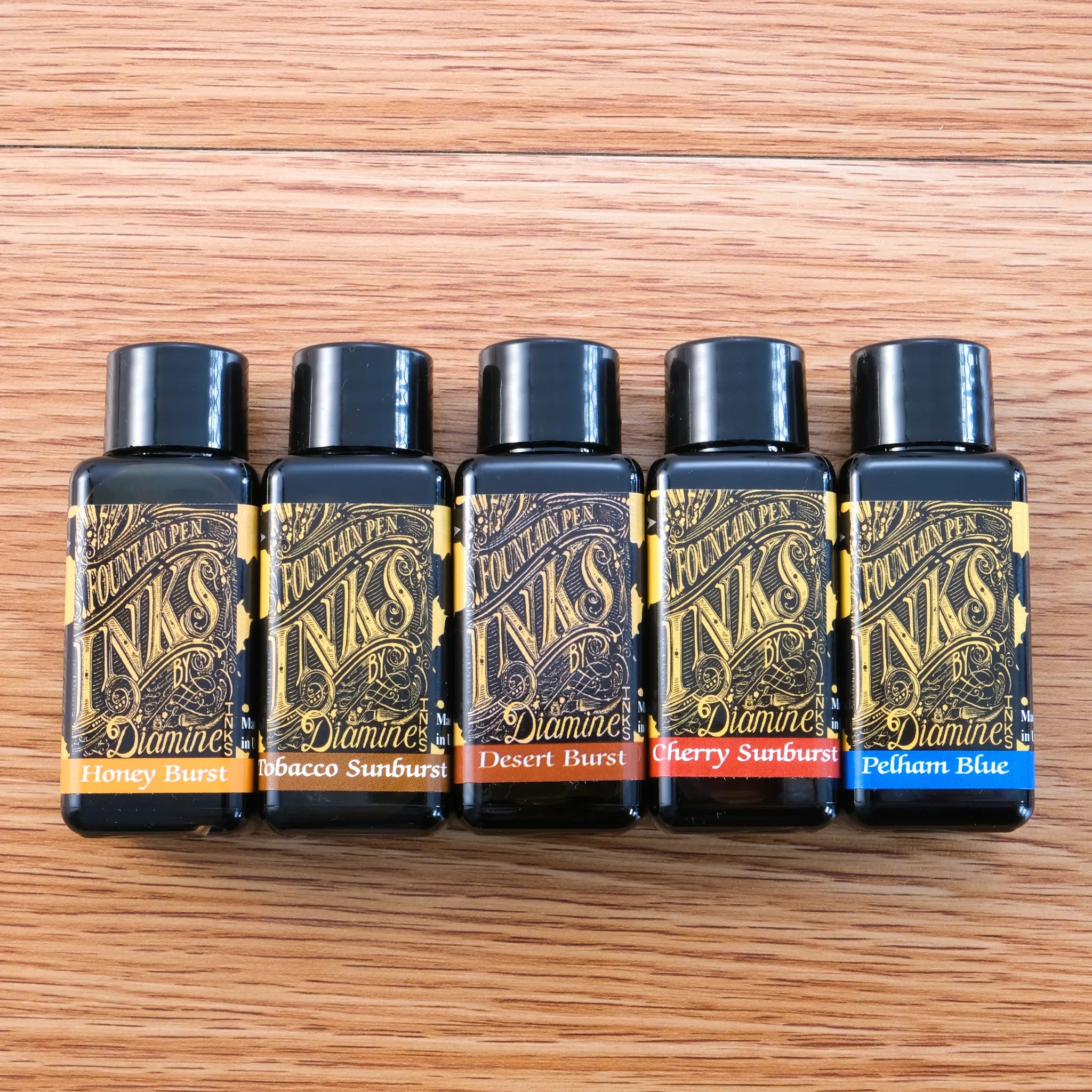 Diamine Gibson Les Paul Guitar Fountain Pen Ink Set (30ml) – Muze Pens